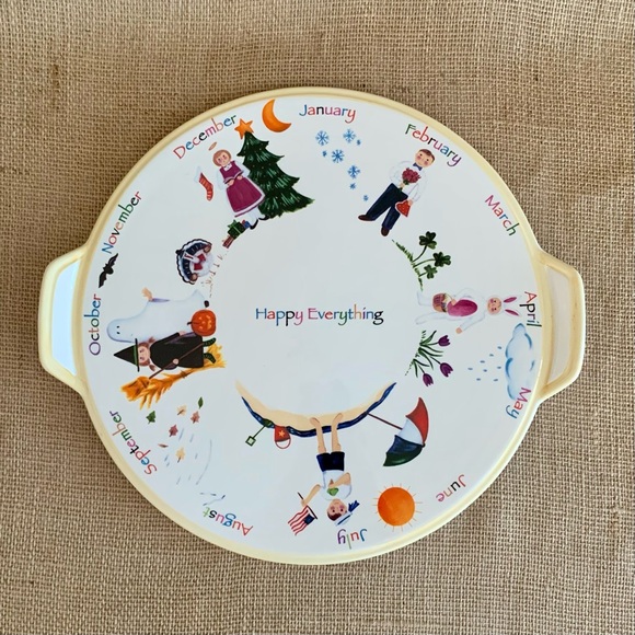 Nantucket Home | Dining | Nantucket Home Happy Everything Serving Plate ...